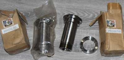 2" Hollow Spindle Spuds With Clamp Nuts - Left & Right Side (PAIR) 405024