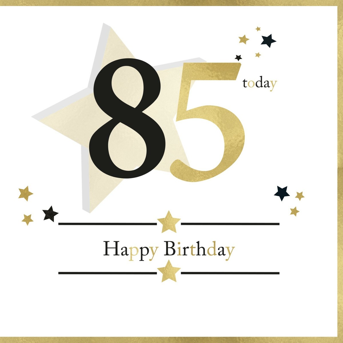 Happy 85th Birthday Cards Happy Birthday 85 Today Option 1