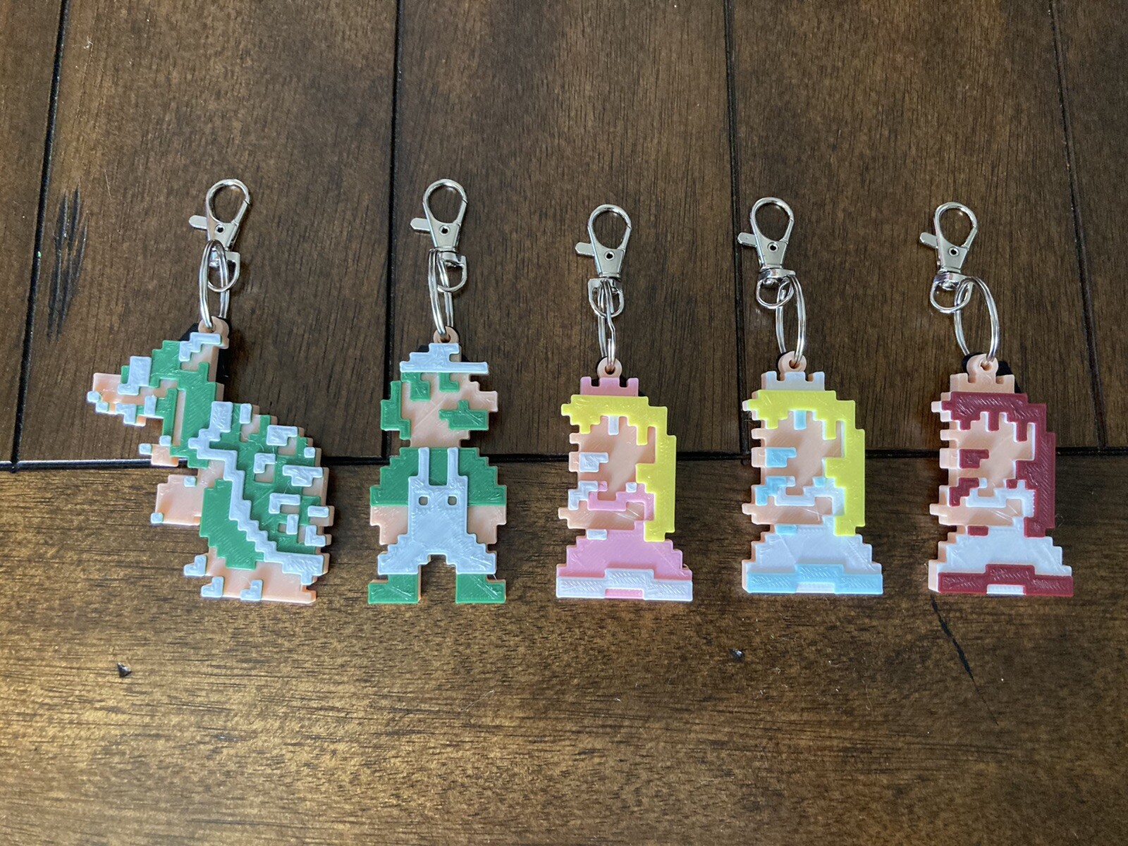 Super Mario disc golf bag tags (set of 5) Version C | eBay