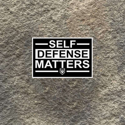 Self Defense Matters Vinyl Decal | eBay