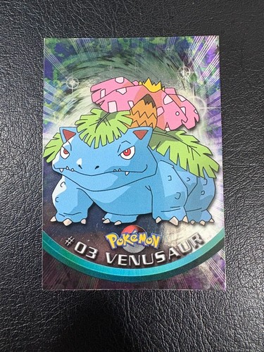 Pokemon 1999 Vintage Topps #03 Venusaur Rainbow Foil Pokemon Card | eBay