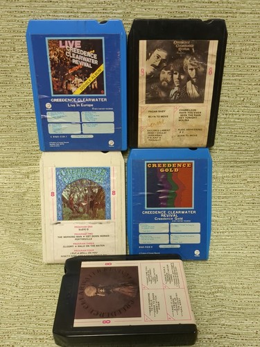 Lot (5) CCR Self Titled Suzie Q Creedence Clearwater Revival 8 Track ...