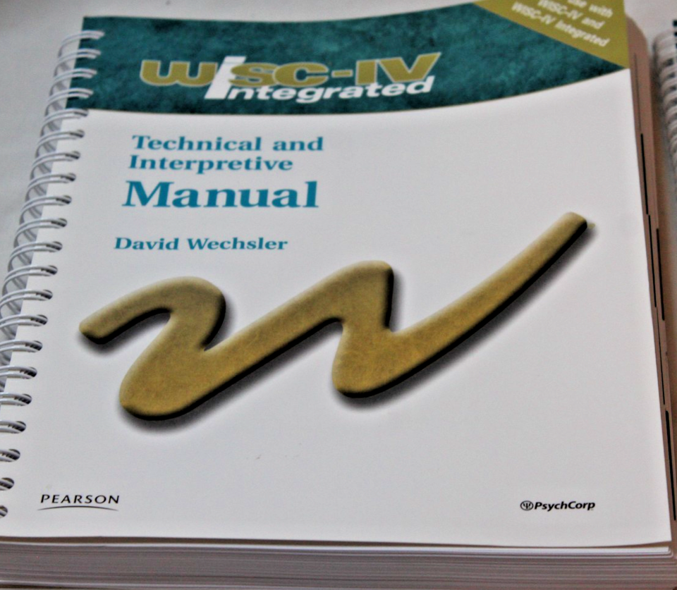 WISC-IV Administration & Scoring Manual Technical Interpretive Manual ...