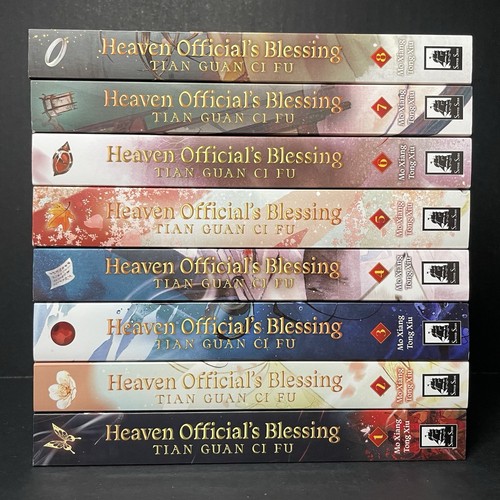 Heaven Official’s Blessing Novel Volumes 1-8 Complete New English US ...