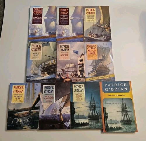 Lot Of 10 Patrick O'Brian Books: Various Paperbacks Good Condition | eBay