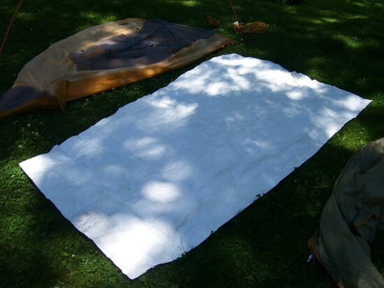 UL2 Soft Dupont Tyvek Fabric 1443R Ground CLOTH sheet Tent Footprint | eBay