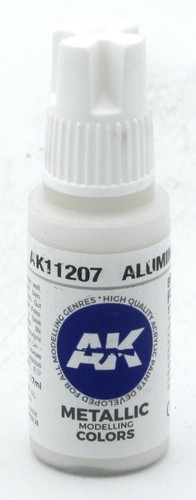 AK Interactive AK11207 Aluminium [17ml] (3rd Gen Acrylic Paint ...