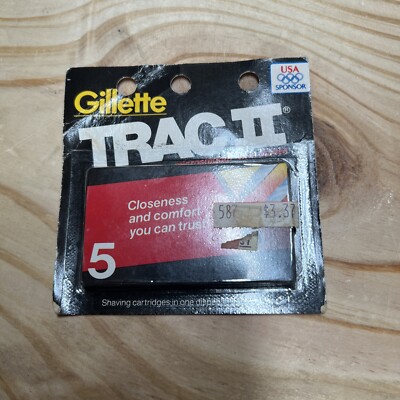 Gillette trac ii | eBay