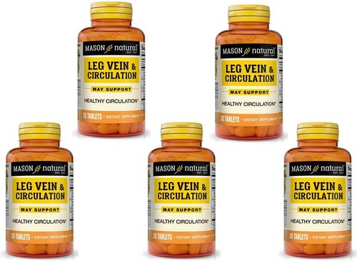 LEG VEIN CIRCULATION Varicose Spider Veins SEE FACTS PACK 5 X 30 = 150 ...