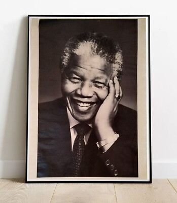 Poster retro - Nelson Mandela (REPRODUCTION) | eBay