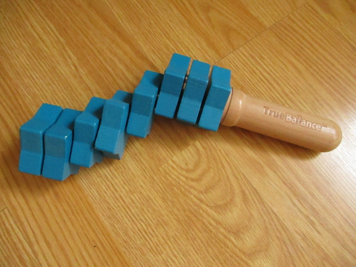 True Balance Motor Skills Blue Star Wooden Coordination Balance ...
