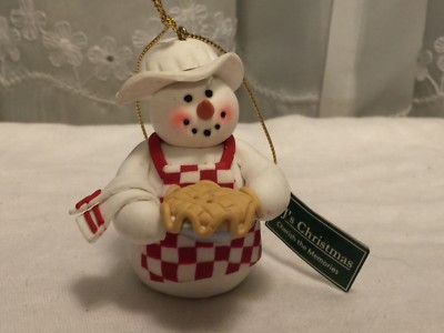 TJ'S CHRISTMAS CHERISH THE MEMORIES GOLF BALL SNOWMAN BAKER | eBay