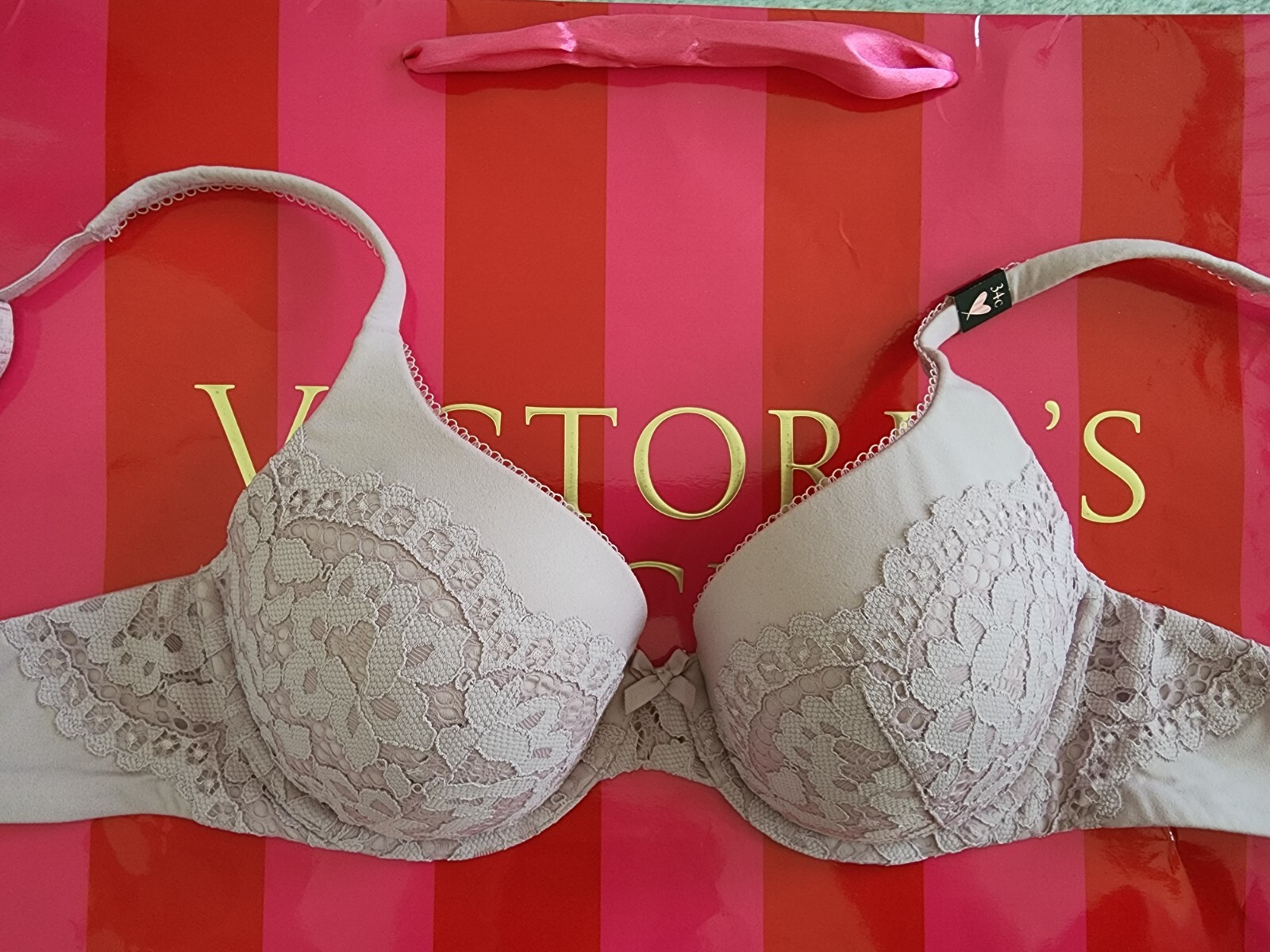 NWT-Victoria's Secret Body By Victoria Lined Perfect Coverag bra - 34C ...