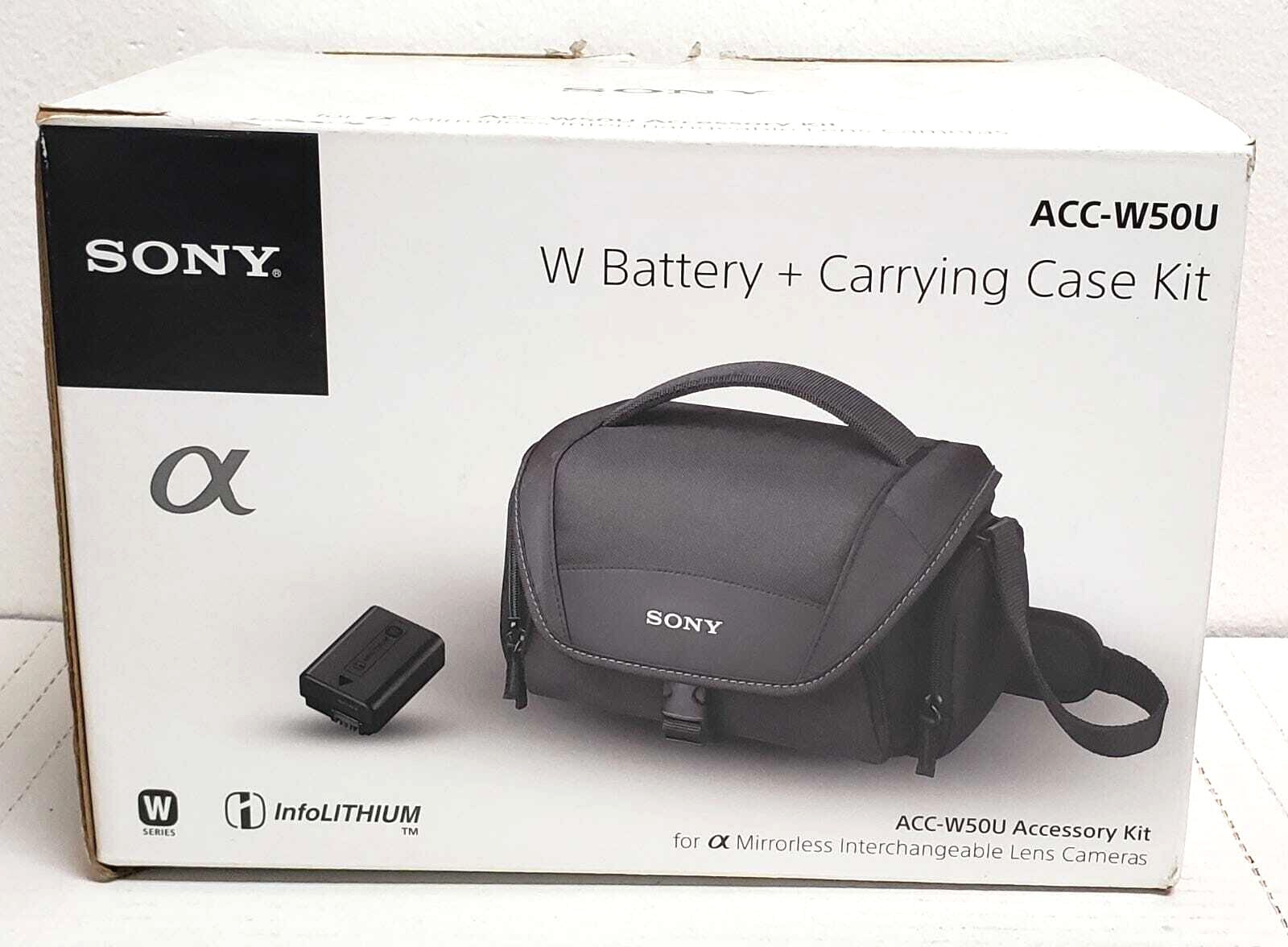 NOB Battery & Carrying Case Kit for Select Sony Cameras | eBay