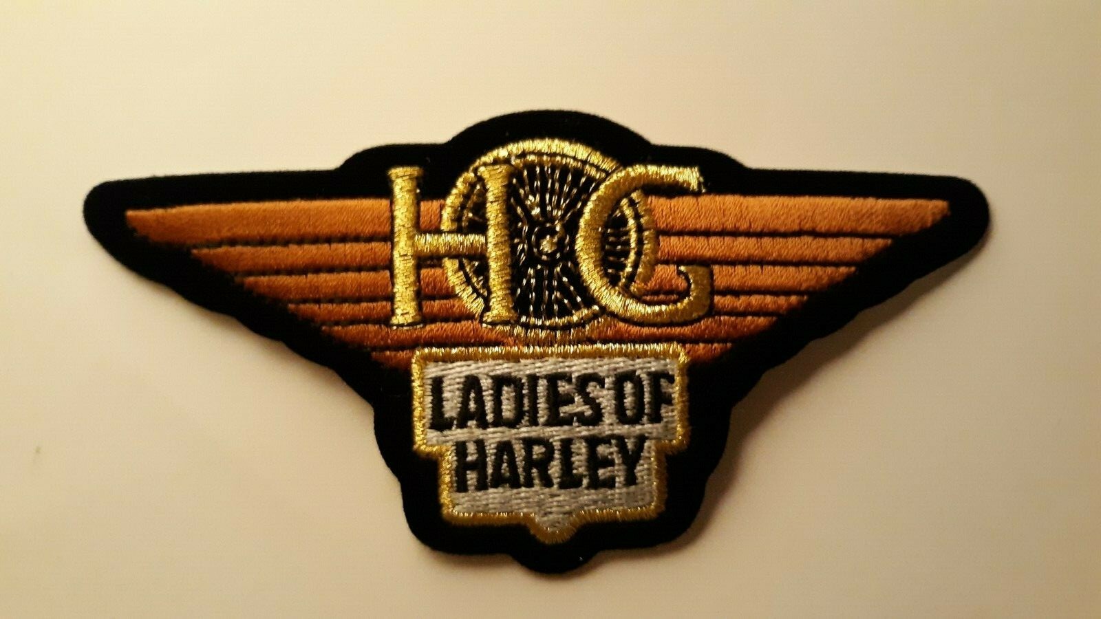 Vintage Harley Davidson Owners Group HOG Ladies Of Harley Patch 4 5/8 x ...