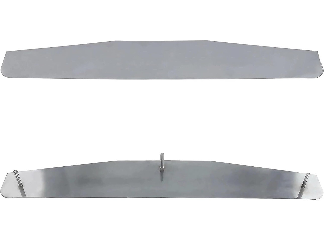 Mud Flap weights 1 Pair Stainless steel For Semi Trucks 24” X 4” | eBay