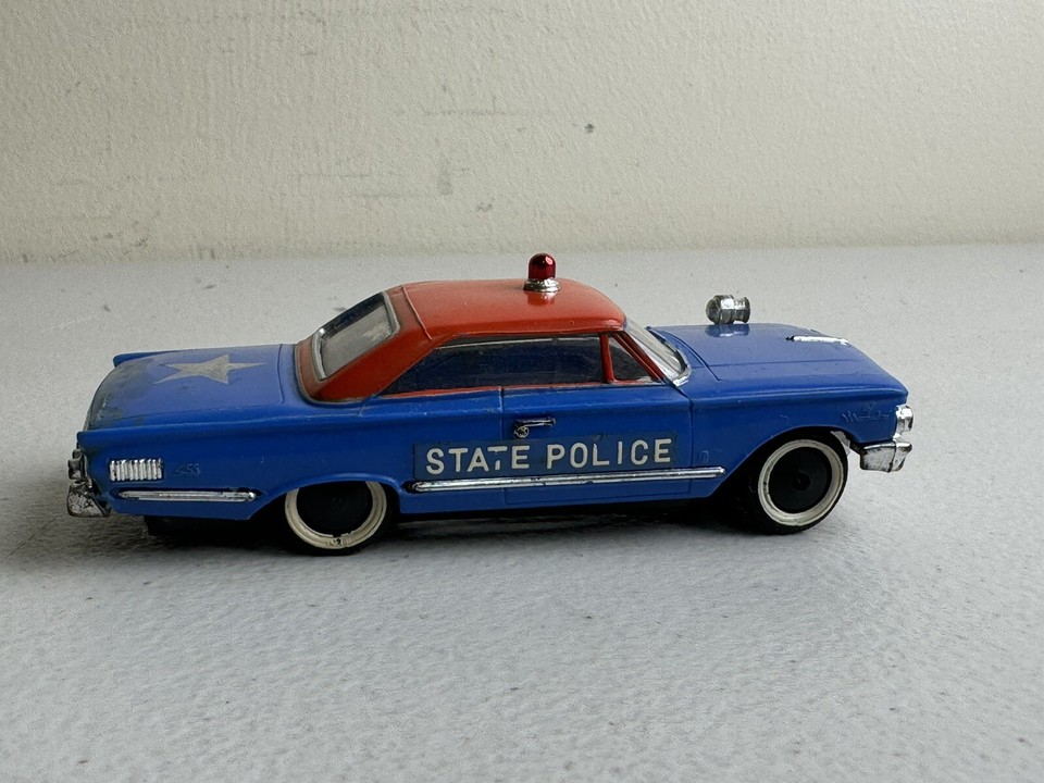 RARE IDEAL MOTORIFIC CUSTOM SLOT CAR SERIES MERCURY STATE POLICE ...