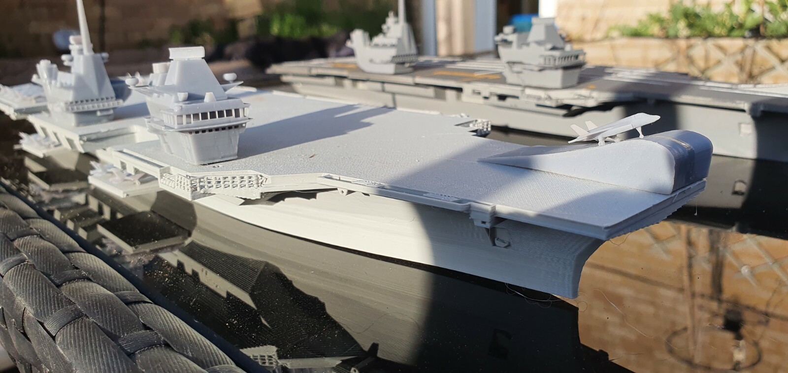 HMS Queen Elizabeth aircraft carrier 1/600 ship kit | eBay