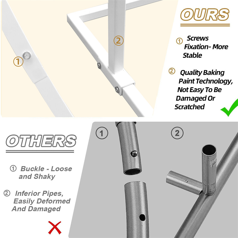 Large Metal Arch Backdrop Stand Sturdy Tall Wedding Balloon Rack for ...