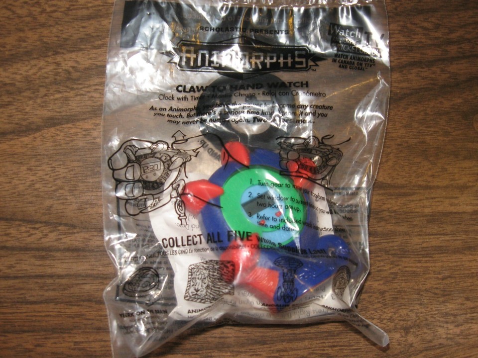 Taco Bell Animorphs Animopher Andalite Beam Animorphing Spere Claw | eBay