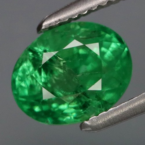 1.46Ct.Ravishing Color&Full Sparkling! Natural Green Tsavorite Tanzania ...