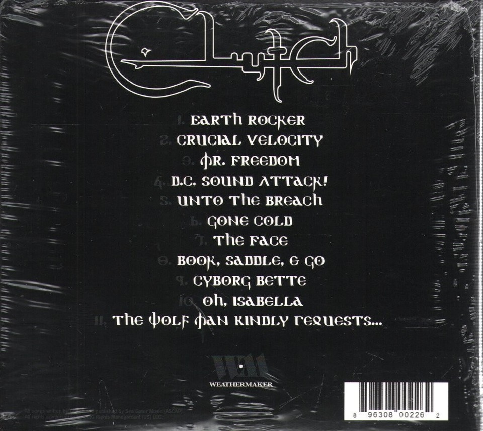 CLUTCH EARTH ROCKER CD 11 track in g'fold sleeve (WM027) EUROPE ...