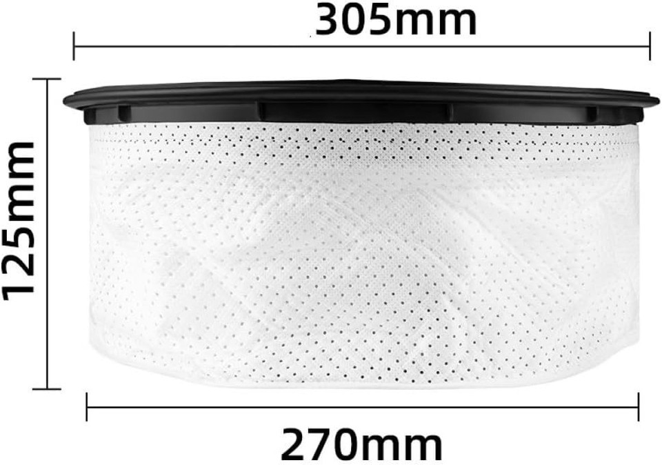 12'' Inch 305mm Cloth Round Filter For Henry XL Plus NRV370-11 Hoover ...