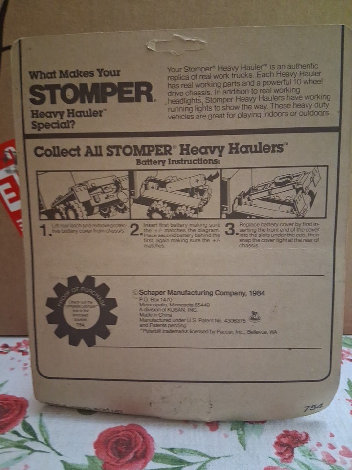 SCHAPER STOMPERS 4X4 SEMIS HEAVY HAULERS STOMPER FIRE DEPT. | eBay