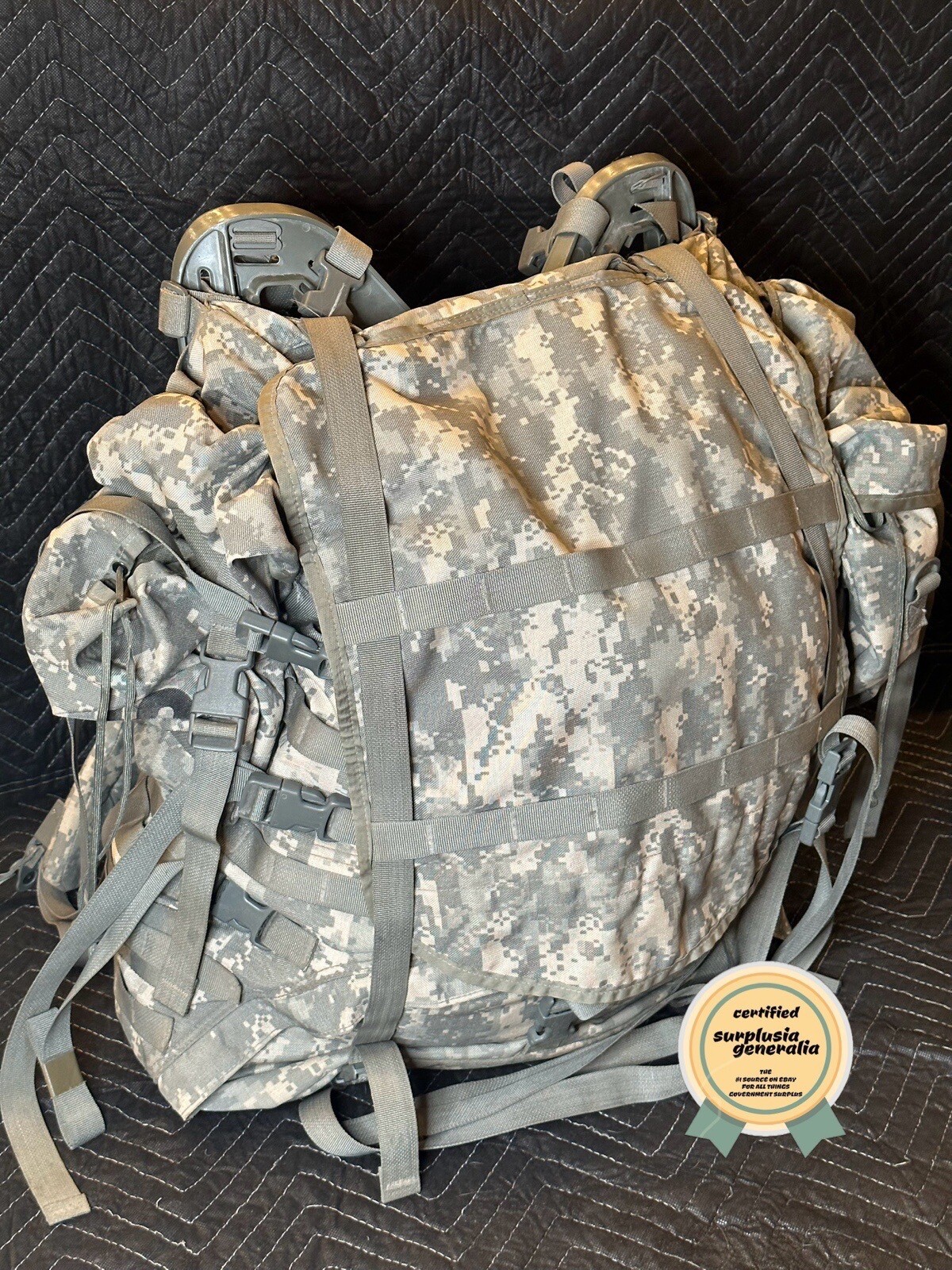 MOLLE II Large Rucksack! Complete Gen1 Field Pack Set w/ Straps, Frame ...