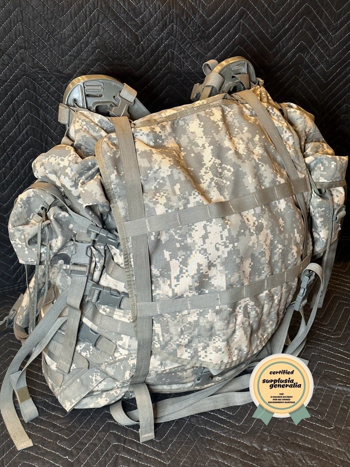 MOLLE II Large Rucksack! Complete Gen1 Field Pack Set w/ Straps, Frame ...