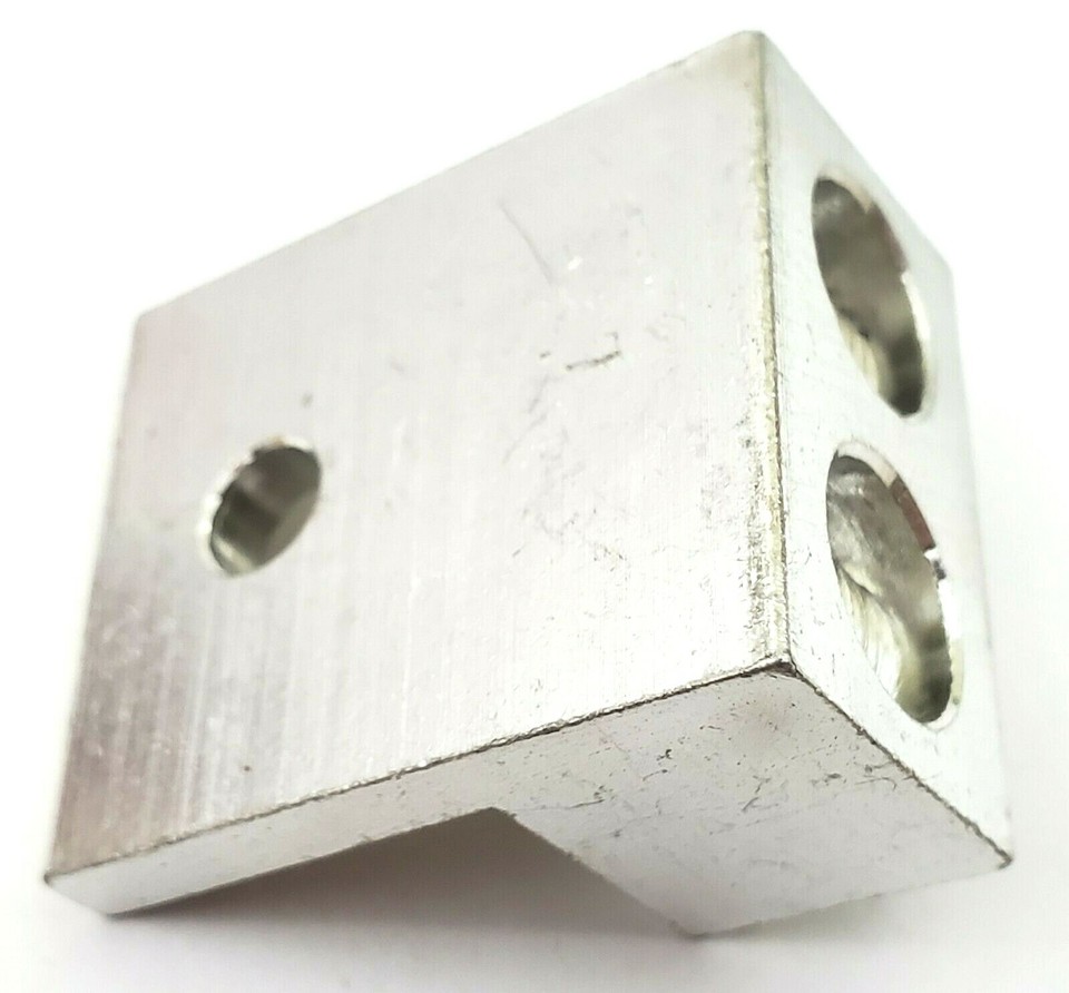 Lot of 2 Morris 90814 Double Barrel Mech Lug 2/0-14 AWG 1/4" Hole Dual ...