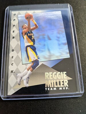 1992-93 Upper Deck MVP Holograms /138,000 Reggie Miller Indiana Pacers | eBay