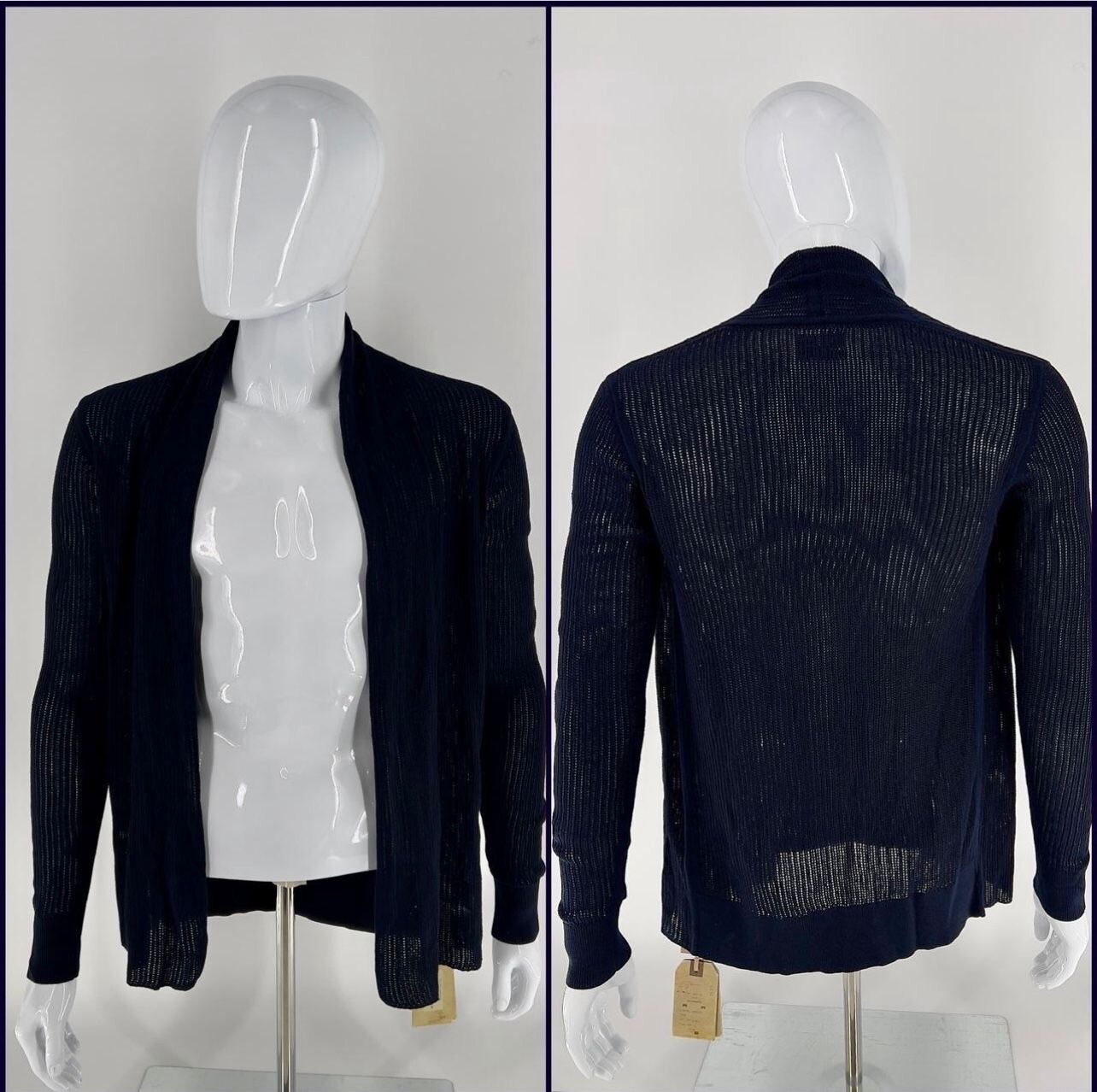 All Saints Navy Fellan Cardigan Vintage 2014 Stock Brand New tags Men’s ...