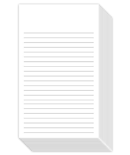 Ruled Vertical Index Note Cards, 80lb Cover, White, 3 x 5, 300 per Pack ...