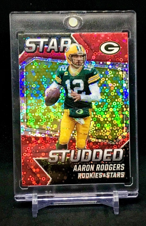 Aaron Rodgers Card Rare Refractor Red Insert MVP HOF - Mint NM | eBay