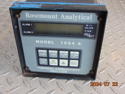 Rosemount Analytical 1054AT Toroidal Conductivity Analyzer | eBay