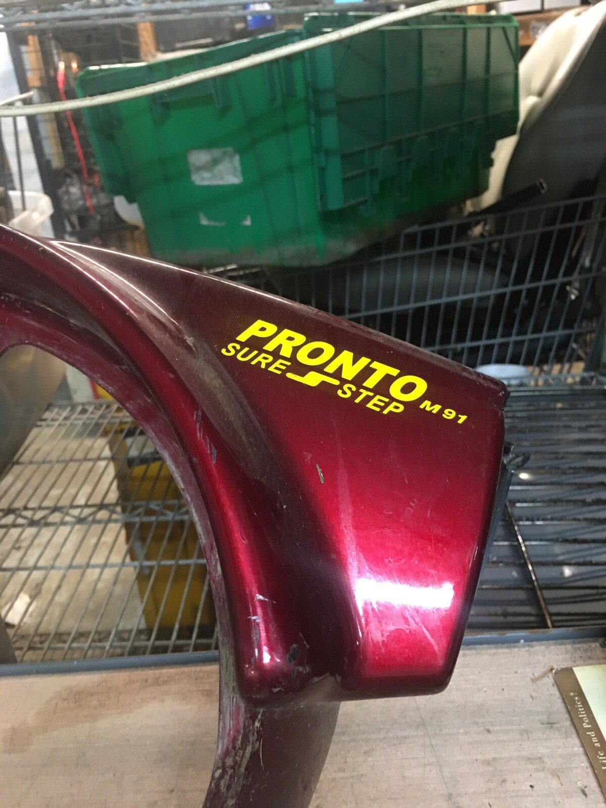 Invacare Pronto M91 Sure-Step Power Wheelchair Shroud Plastic Fenders ...