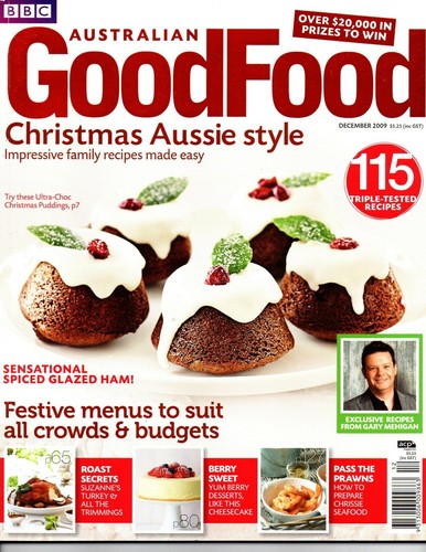 Australian Good Food BBC Cooking Recipe Magazine December 2009 | eBay