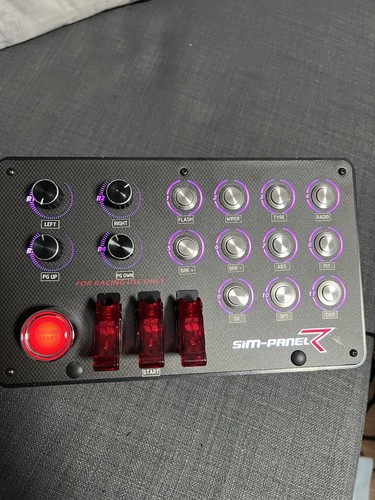Sim Panel Sim Racing Button Box | eBay