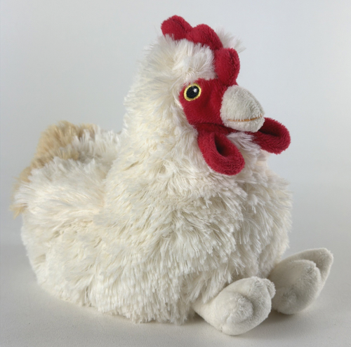 Warmies Chicken Plush Lavender Scented Weighted Microwave Stuffed ...