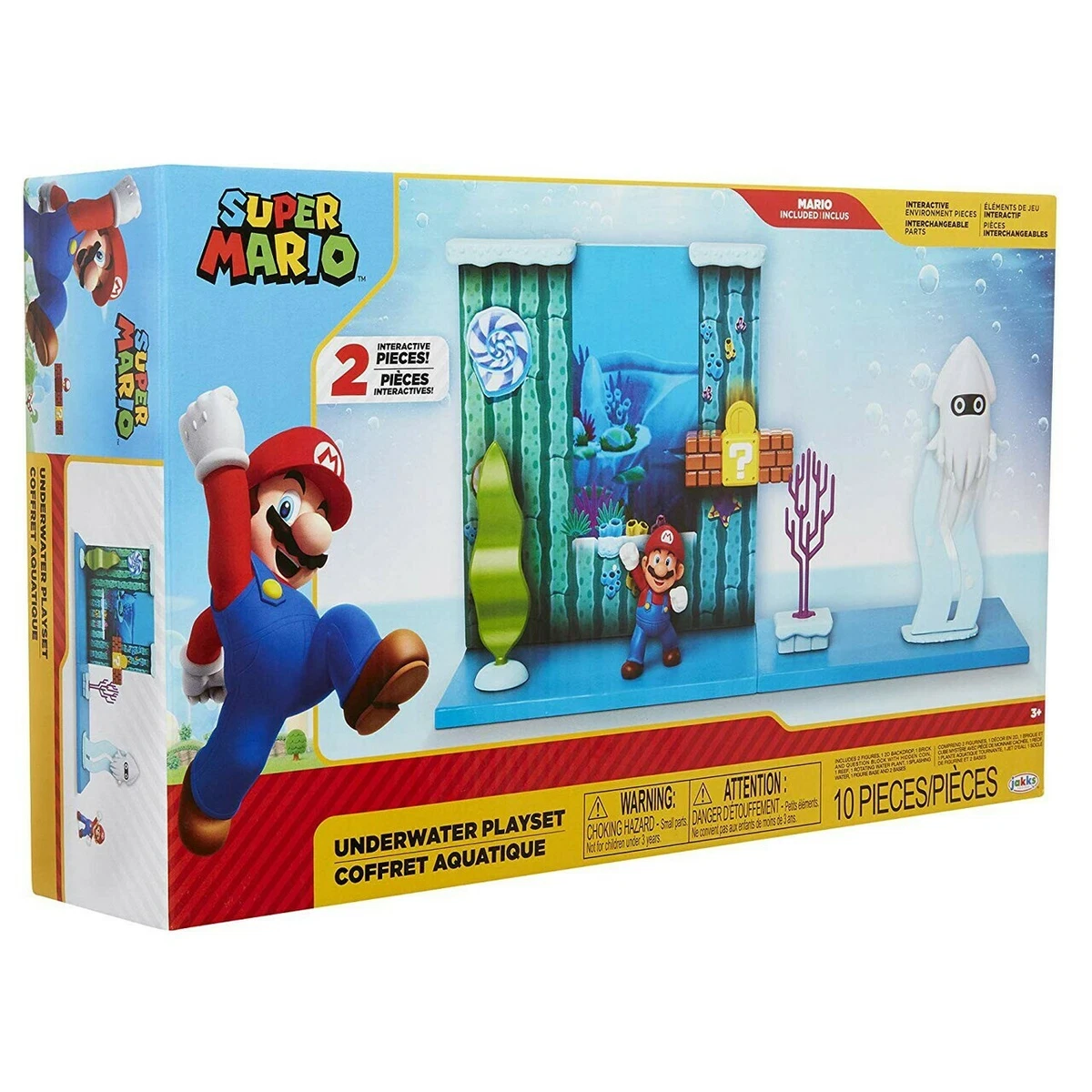 Mario Underwater Scenes