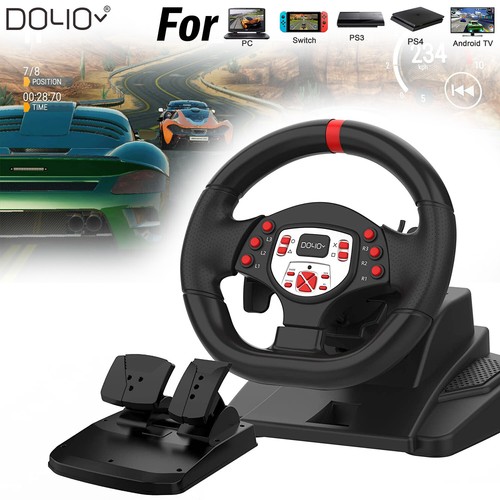 Game Controller 180° turn Steering Wheel Pedals For PC PS3 PS4 Switch ...