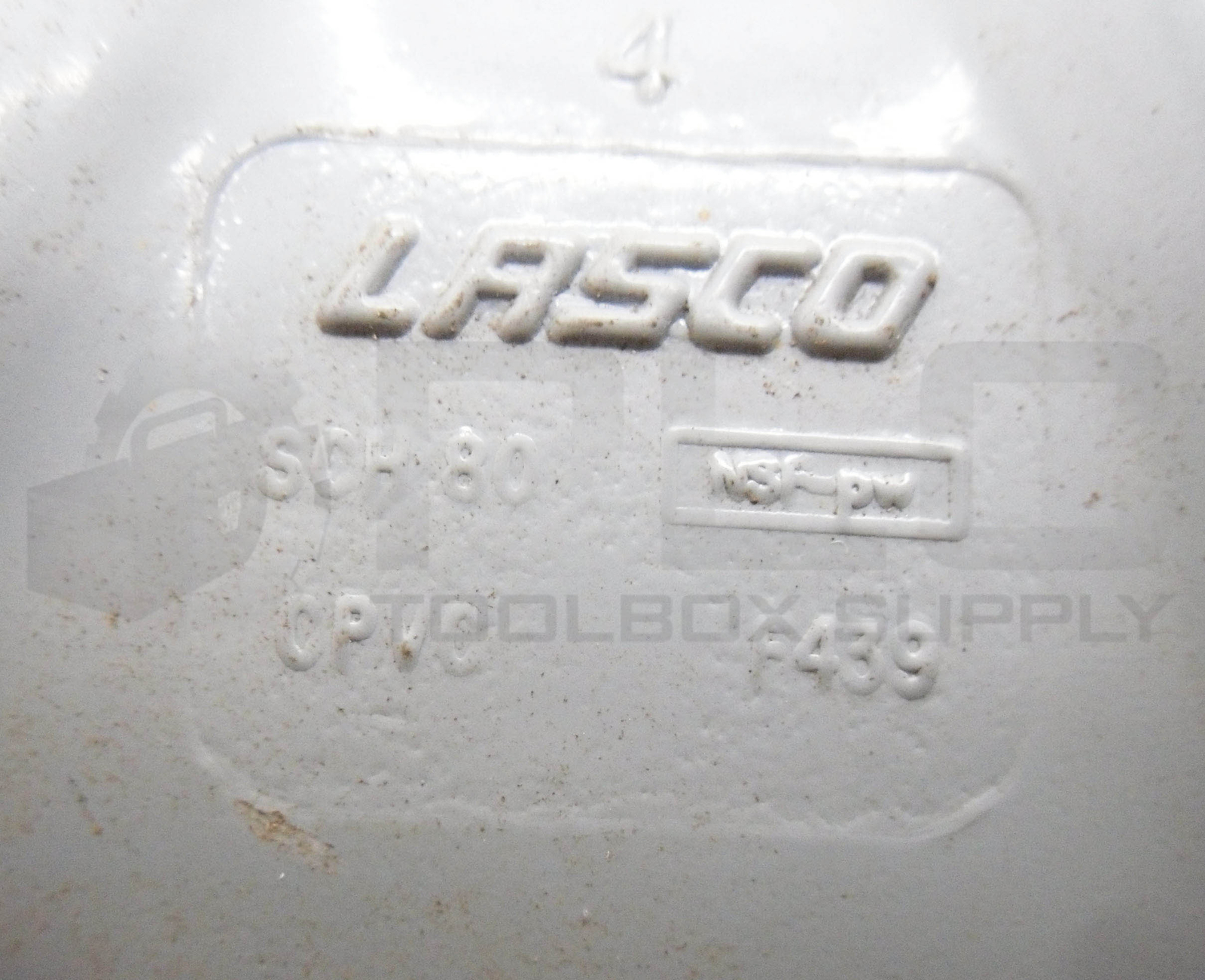 LOT OF 2 NEW LASCO F439 2-1/2" 45DEG ELBOW FITTING SCH80 CPVC *READ ...