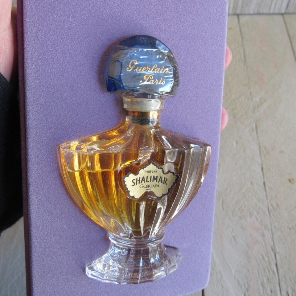Vintage SHALIMAR Guerlain Paris Parfum 1/2 fl oz Sealed Bottle in ...