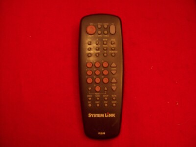 RCA System Link Universal Remote Control # CRK 59H1 TV AND VCR | eBay