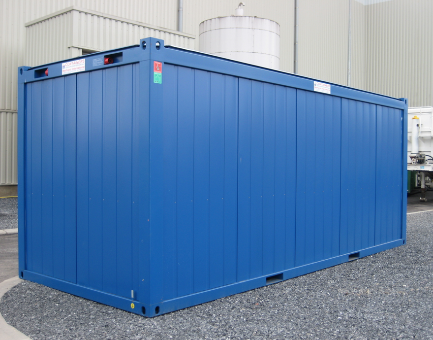 Flat pack collapsible MK Trans-pack Office cabin unit 20ft x 8ft (Plus ...