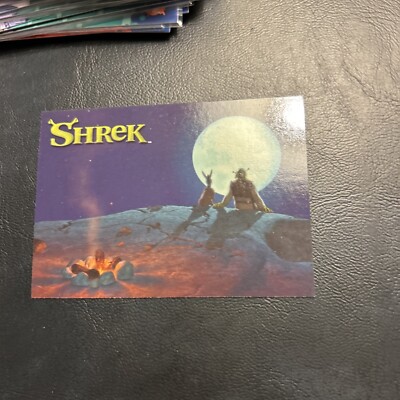 Jb11a Dart Shrek 2001 #44 Donkey Campfire Full Moon Moonlit Melancholy ...