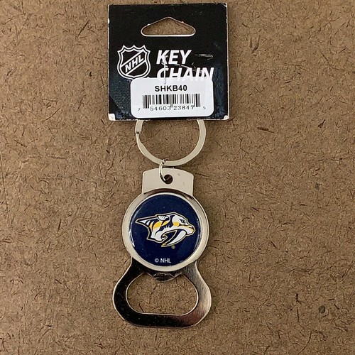 NHL Nashville Predators Flyers Hockey Logo Bottle Opener Key Chain NWT ...