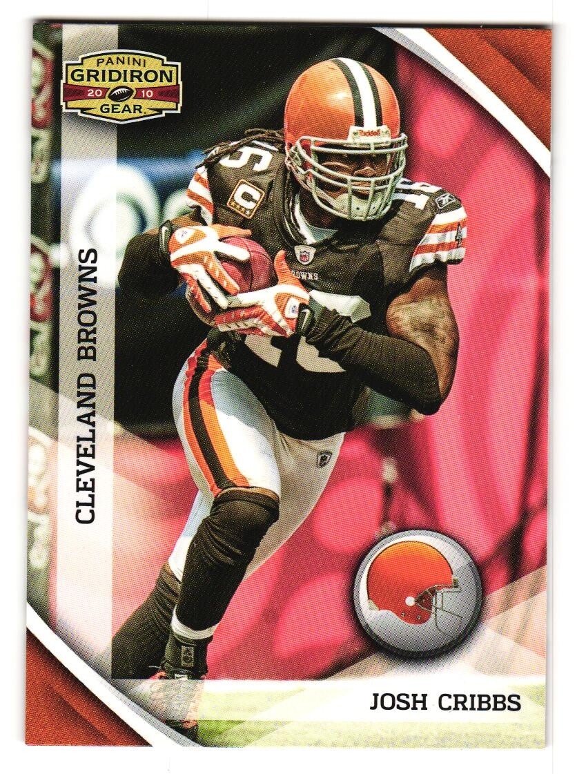 2010 Panini Gridiron Gear - #35 Josh Cribbs for sale online | eBay