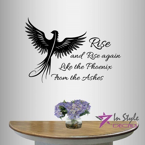 Phoenix Rising From The Ashes Quote